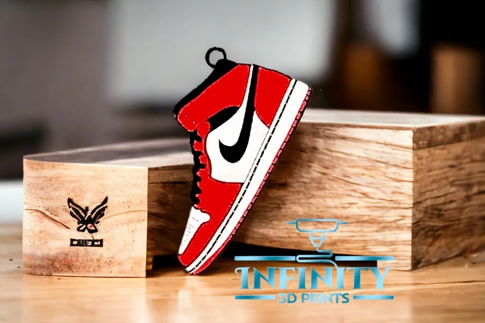 JORDAN SHOE KEYCHAIN #2 - 免费 3D 打印模型 - MakerWorld