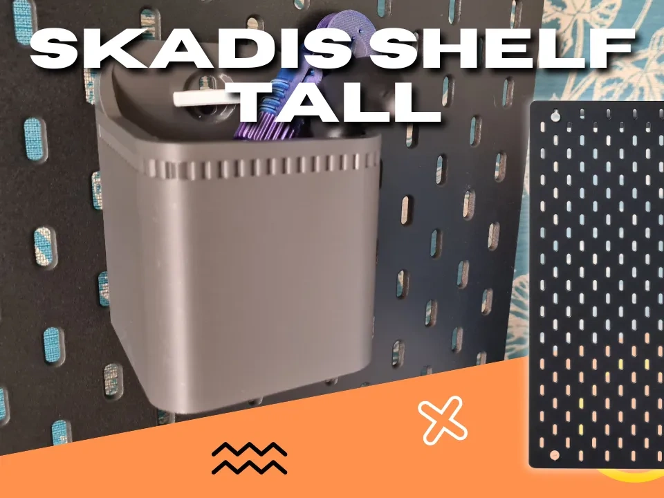 Skadis T-Clip Shelf (Tall) 来自 TallFactory - MakerWorld