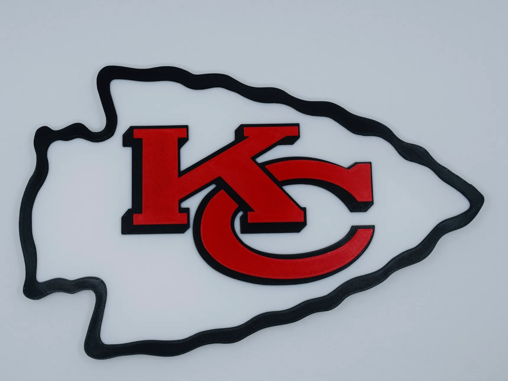 Kansas City Chiefs Arrowhead Logo Wall Sign 来自 Grove3D - MakerWorld