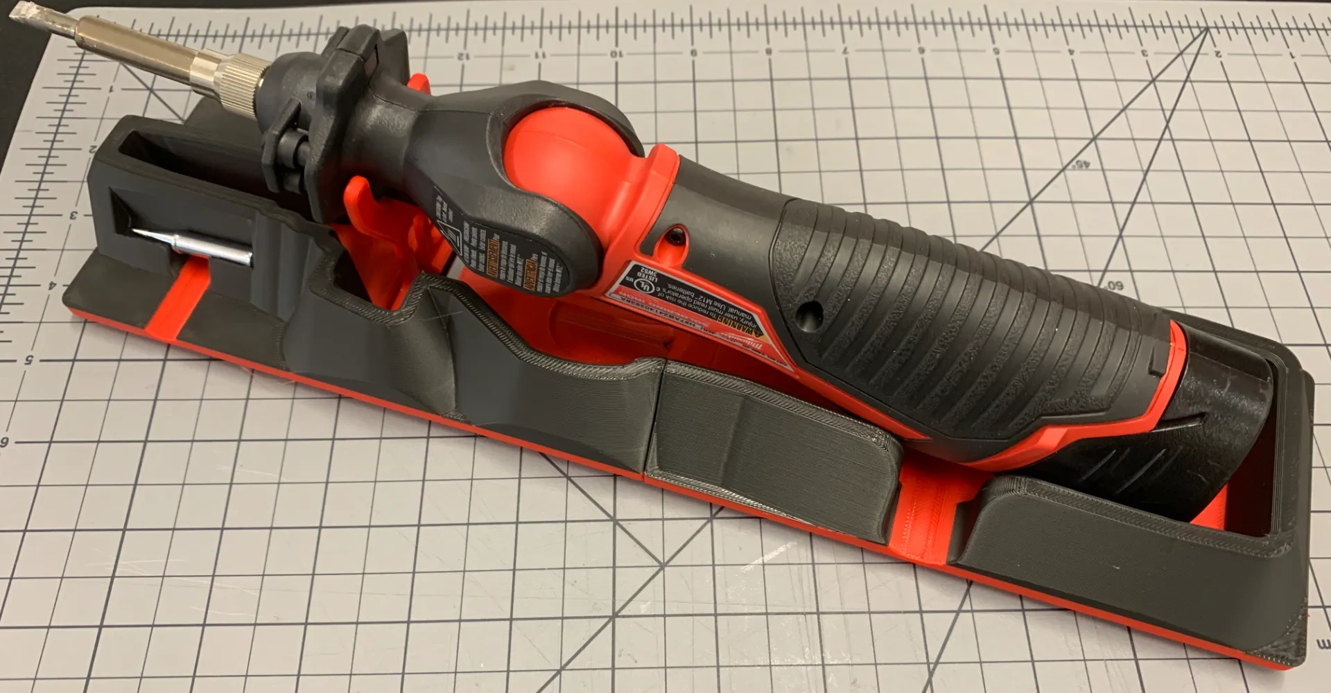 Gridfinity M12烙铁2488-20专用暗影托盘 来自 AcesHighX1 - MakerWorld