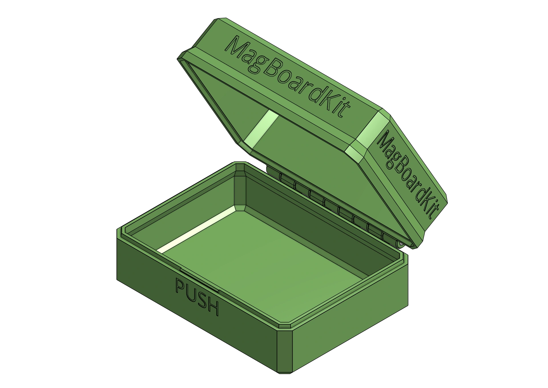 用于磁性板套件的铰链式夹子盒 来自 heapstar - MakerWorld