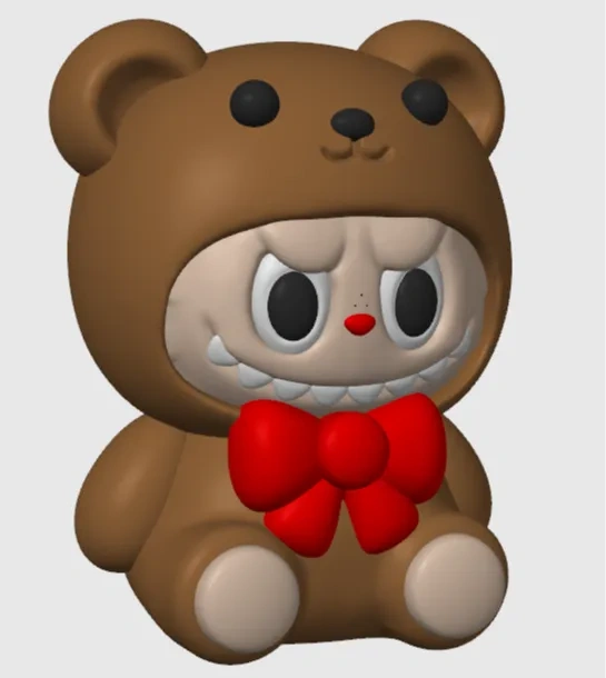 Labubu Teddy bear 来自 kangkang - MakerWorld