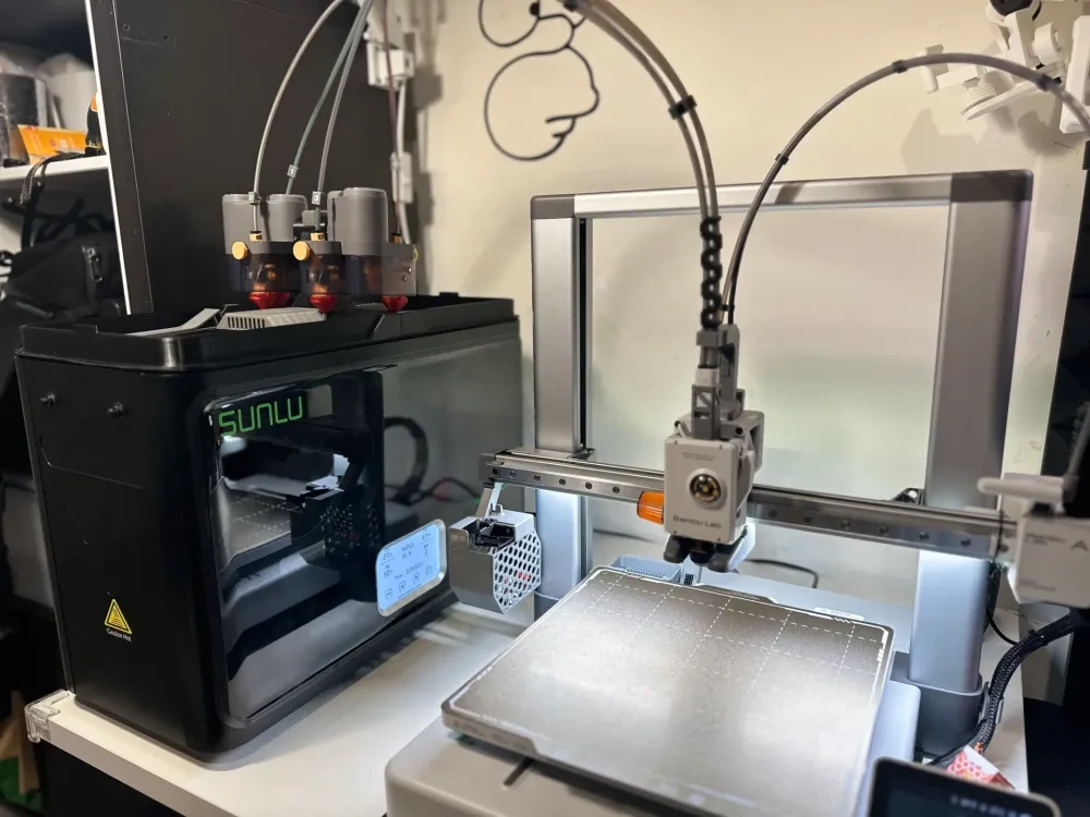 Bambu Lab Lite - AMS Lite 用于 Sunlu S4 (改编) 来自 Roket_3D - MakerWorld