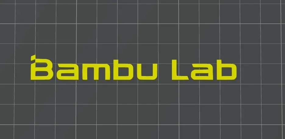 Bambu Lab Logo 二次创作 - 来自 FrancescoM - MakerWorld