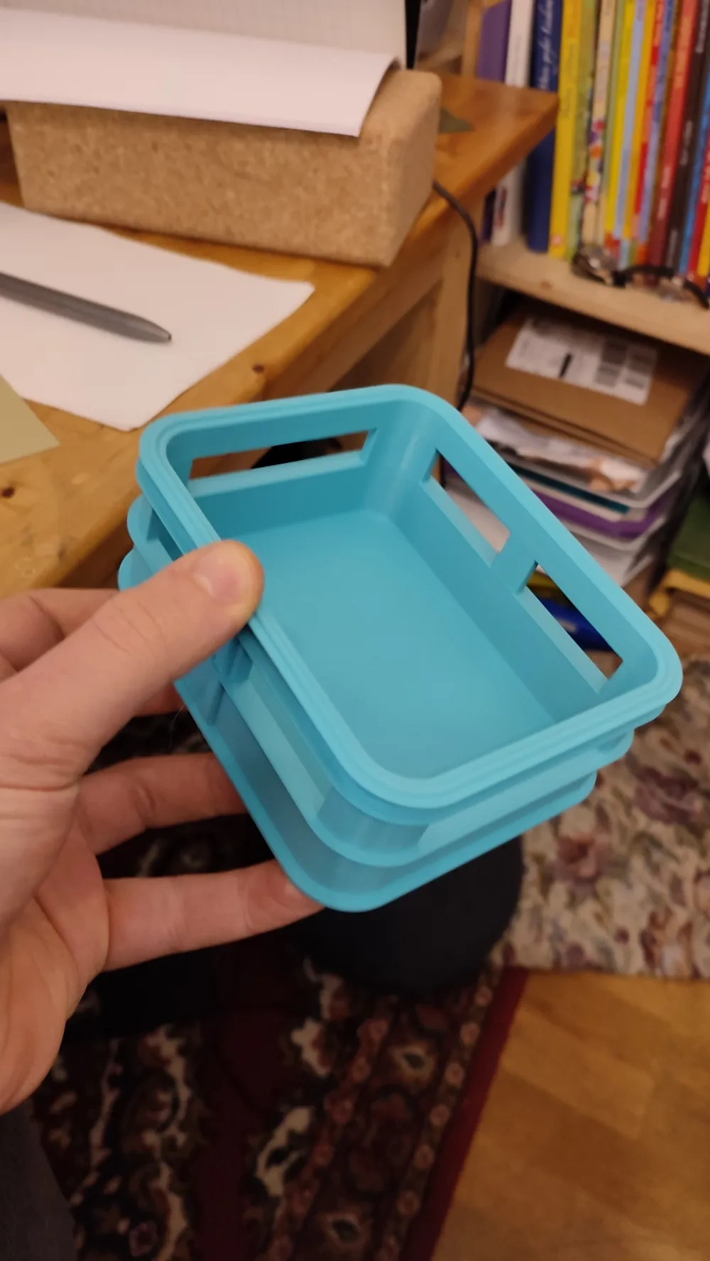 Stackable Storage Box in bottle box / crate optix - 免费 3D 打印模型 - MakerWorld