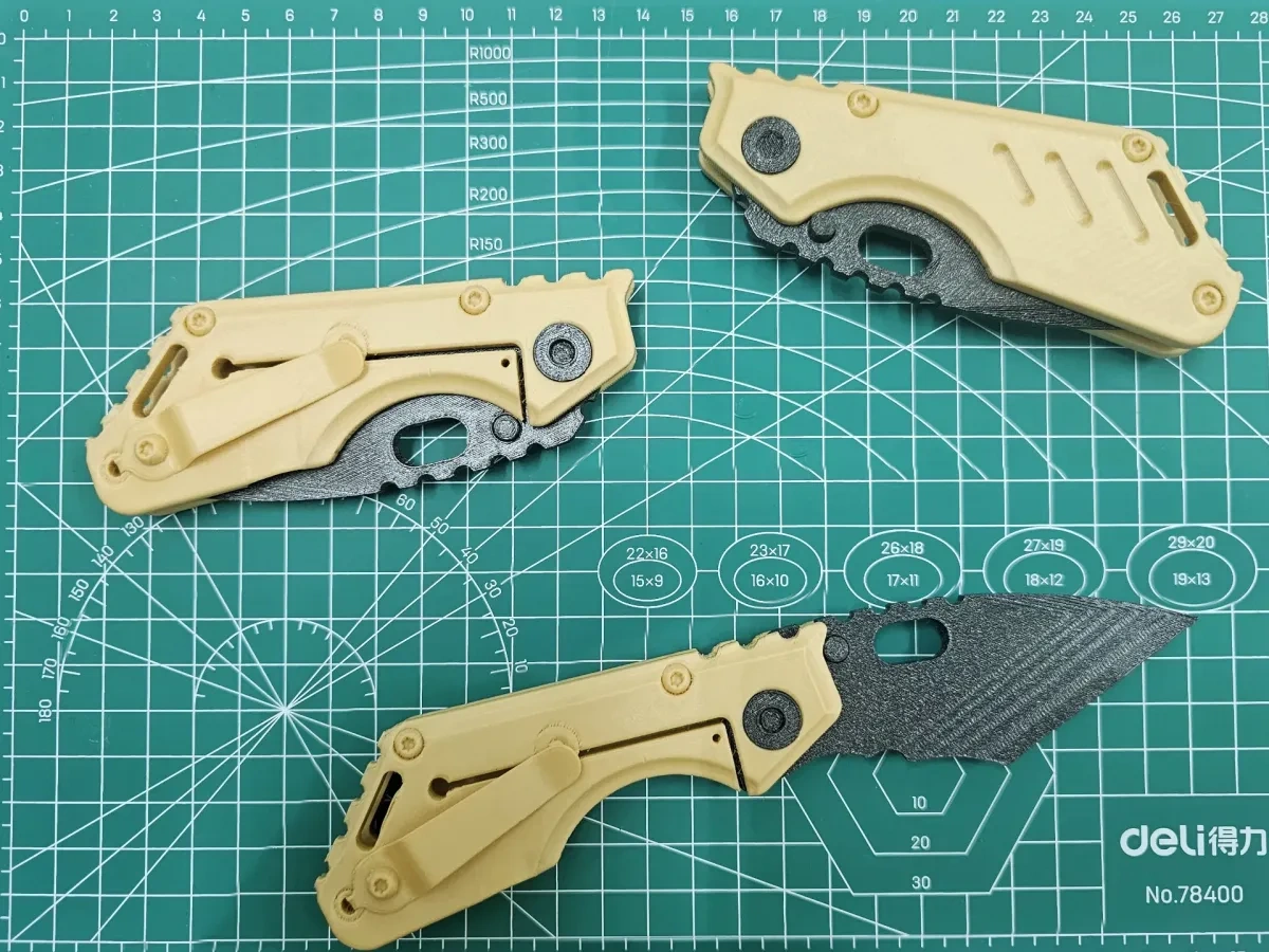 Strider&Microtech Stub knife toy挺进者微技术联名款折刀玩具 - 免费 3D 打印模型 - MakerWorld