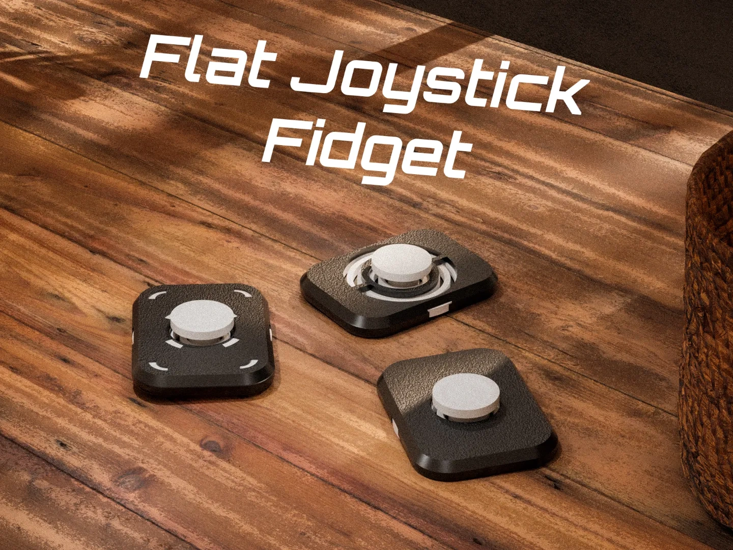 扁平摇杆解压玩具（全3D打印） 来自 Immo____GB - MakerWorld