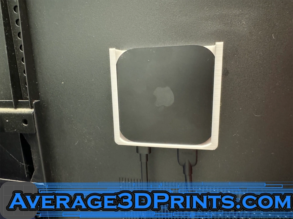 Apple TV 4K 3rd Gen - Mount 来自 Average3DPrints - MakerWorld