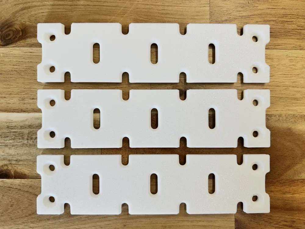 IKEA Skadis Infinity 完美補丁：1xN 全尺寸支援 - 免费 3D 打印模型 - MakerWorld