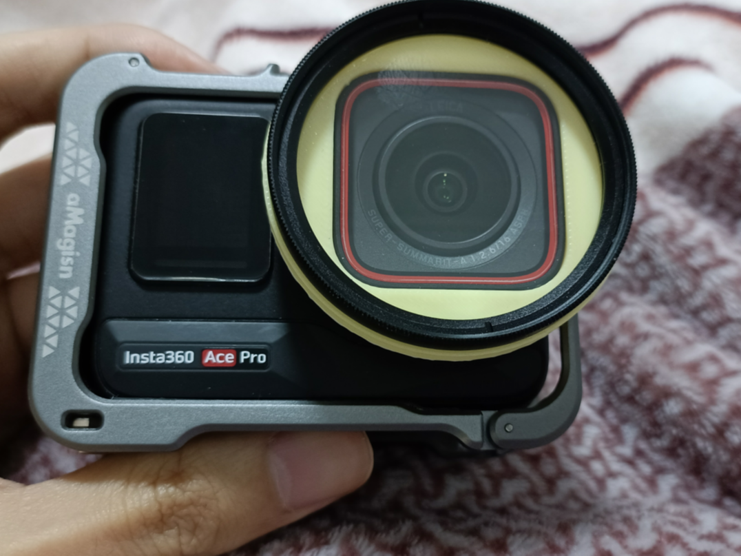 insta360 acepro 运动相机 52mm滤镜转接 来自 Inzm - MakerWorld