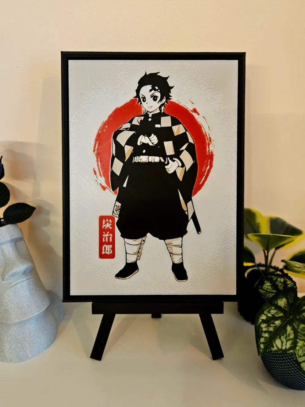 炭治郎 - 鬼灭之刃（HueForge） 来自 C3D - MakerWorld