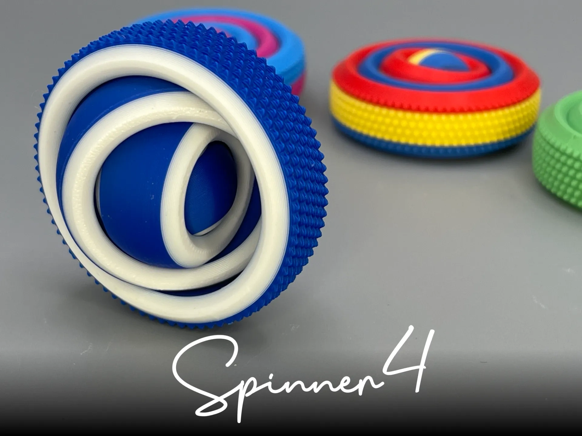 Spinner4 Fidget Spinner 来自 MalcTheOracle - MakerWorld