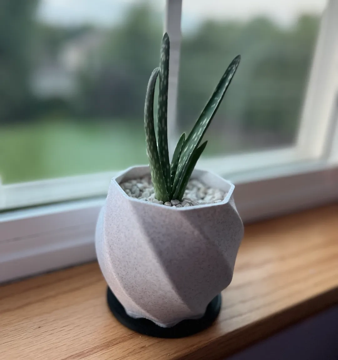 Fast Draining Pot with Catch Tray 来自 Jason - MakerWorld