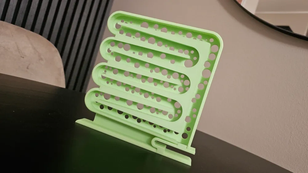 一体打印 - 光滑弹珠跑道V2 - 解压玩具 来自 Binrux3D MakerWorld：免费下载 3D 模型