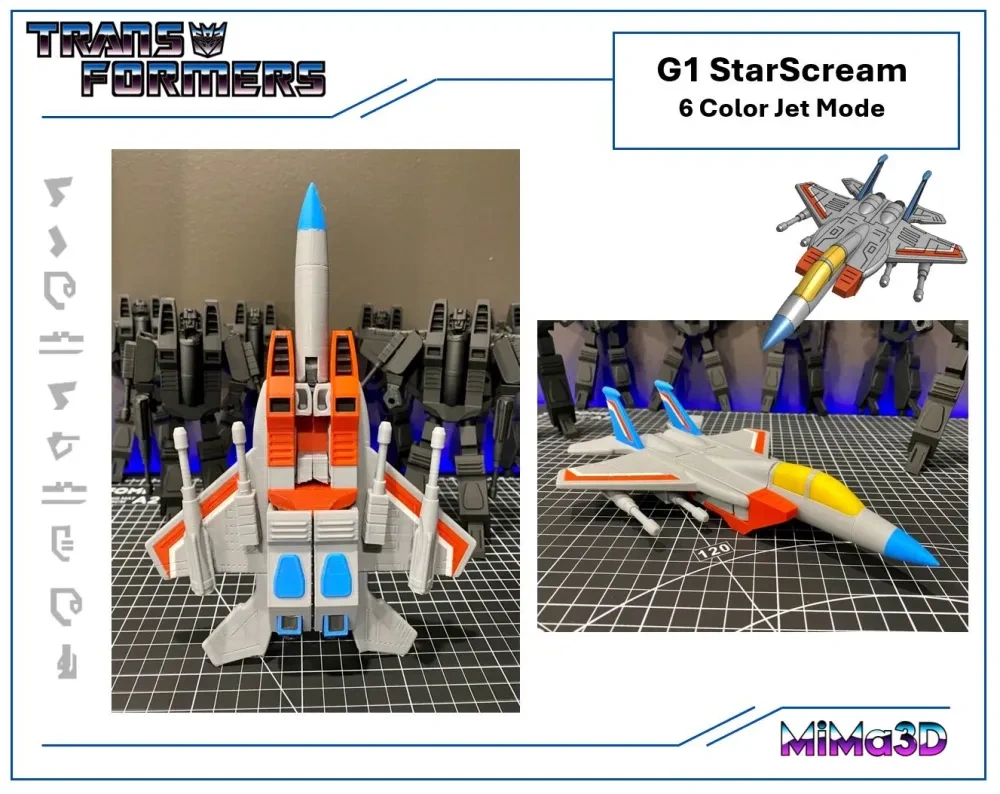 星光霹雳 - 变形喷气机 来自 MiMa3D - MakerWorld