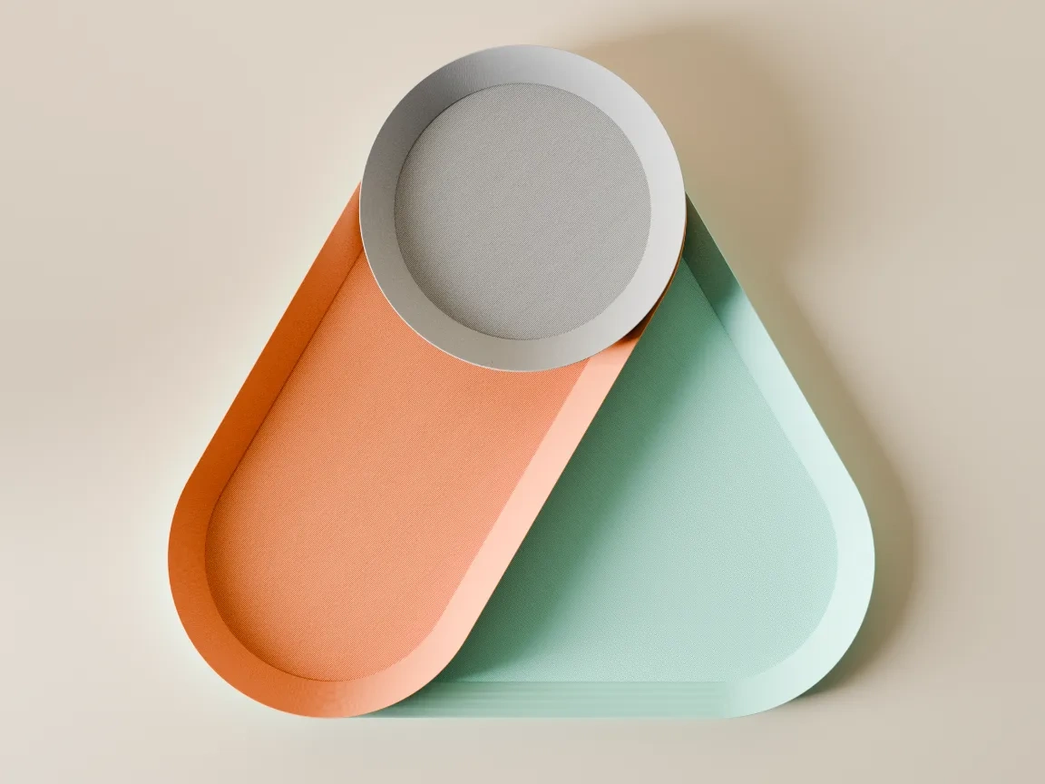 Storage Trays. Satisfying interlocking trays 来自 Abstractia Design ...