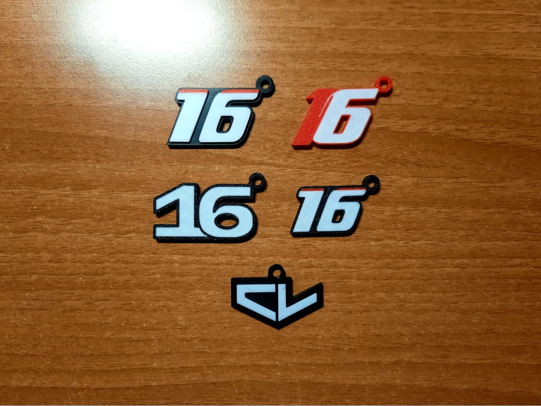 Charles Leclerc 16 - 钥匙扣 来自 Luke-Leek-98 - MakerWorld