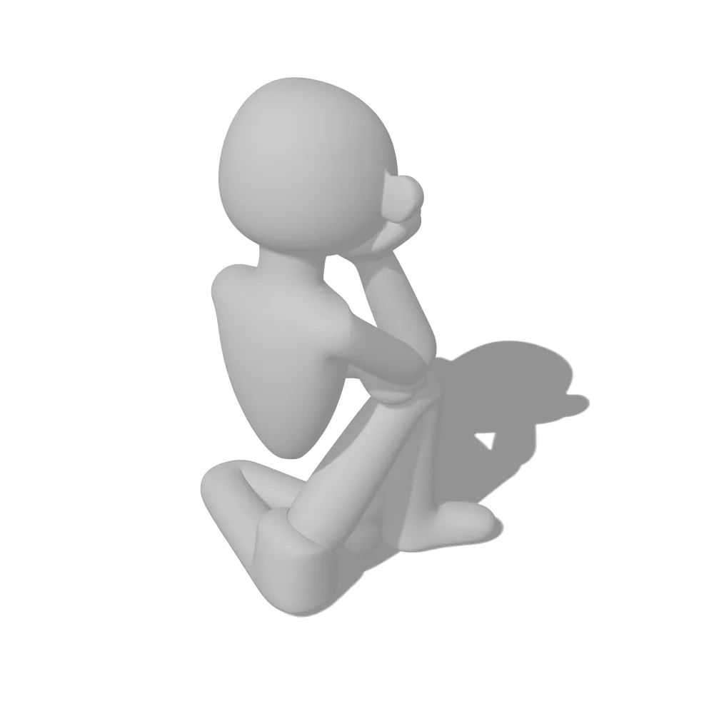 创意沉思者高颜值简约桌面雕塑模型摆件 - 免费 3D 打印模型 - MakerWorld