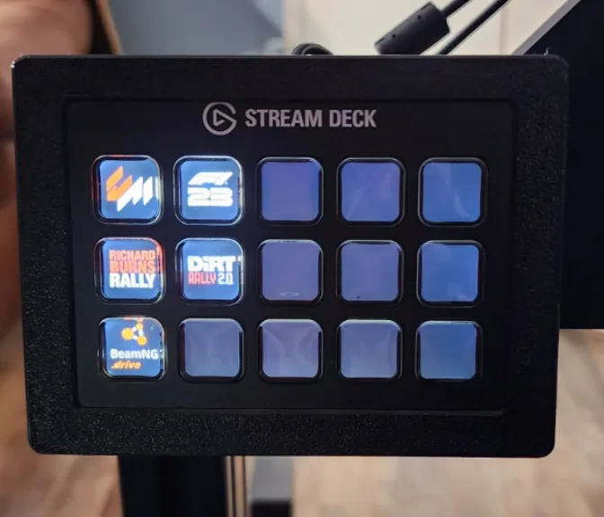 Sim Rig Stream Deck (MK1) Button Box 来自 fearmyfinger - MakerWorld