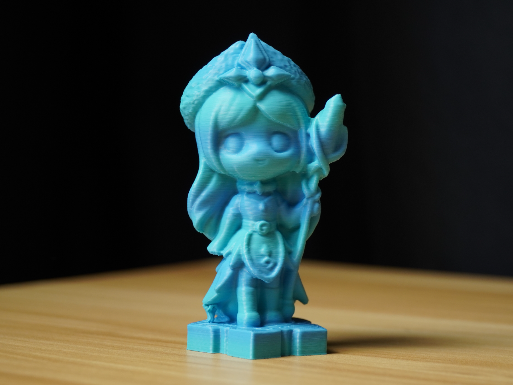 王者荣耀 王昭君 原皮 q版角色（5/6) 来自 我是JODGE - MakerWorld