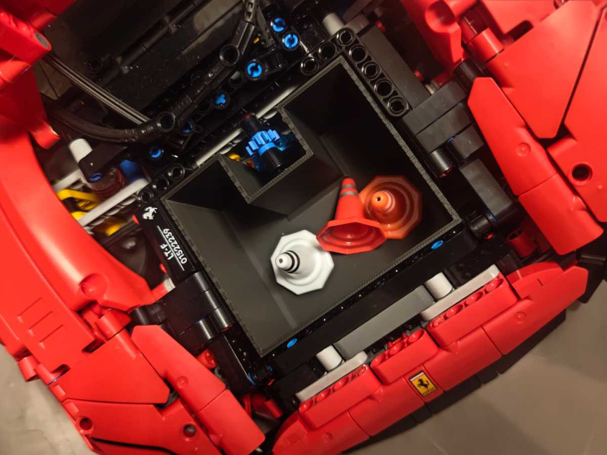 乐高法拉利SP3前备箱内衬 - 免费 3D 打印模型 - MakerWorld