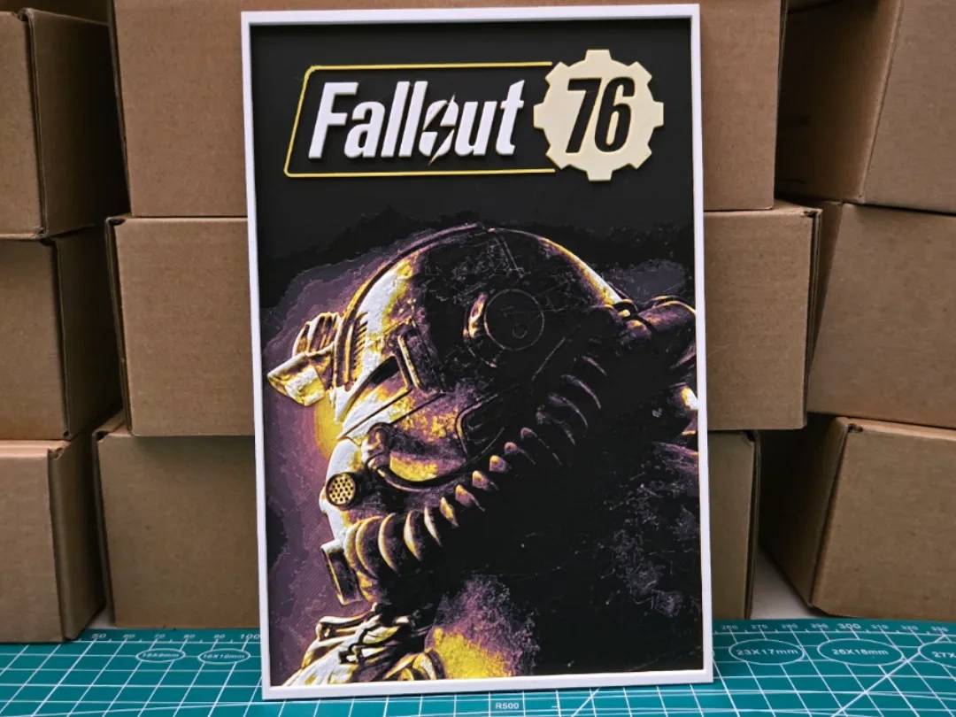 Fallout 76 Poster - Hueforge Art 来自 Lumpy3D - MakerWorld