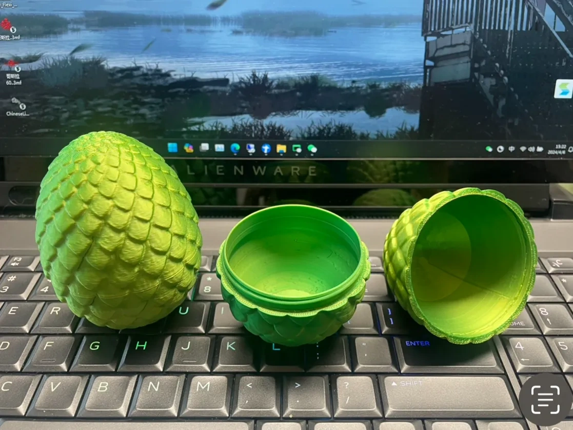 薄壳龙蛋 Thin shell dragon egg 二次创作 - 来自 明潼造物 - MakerWorld
