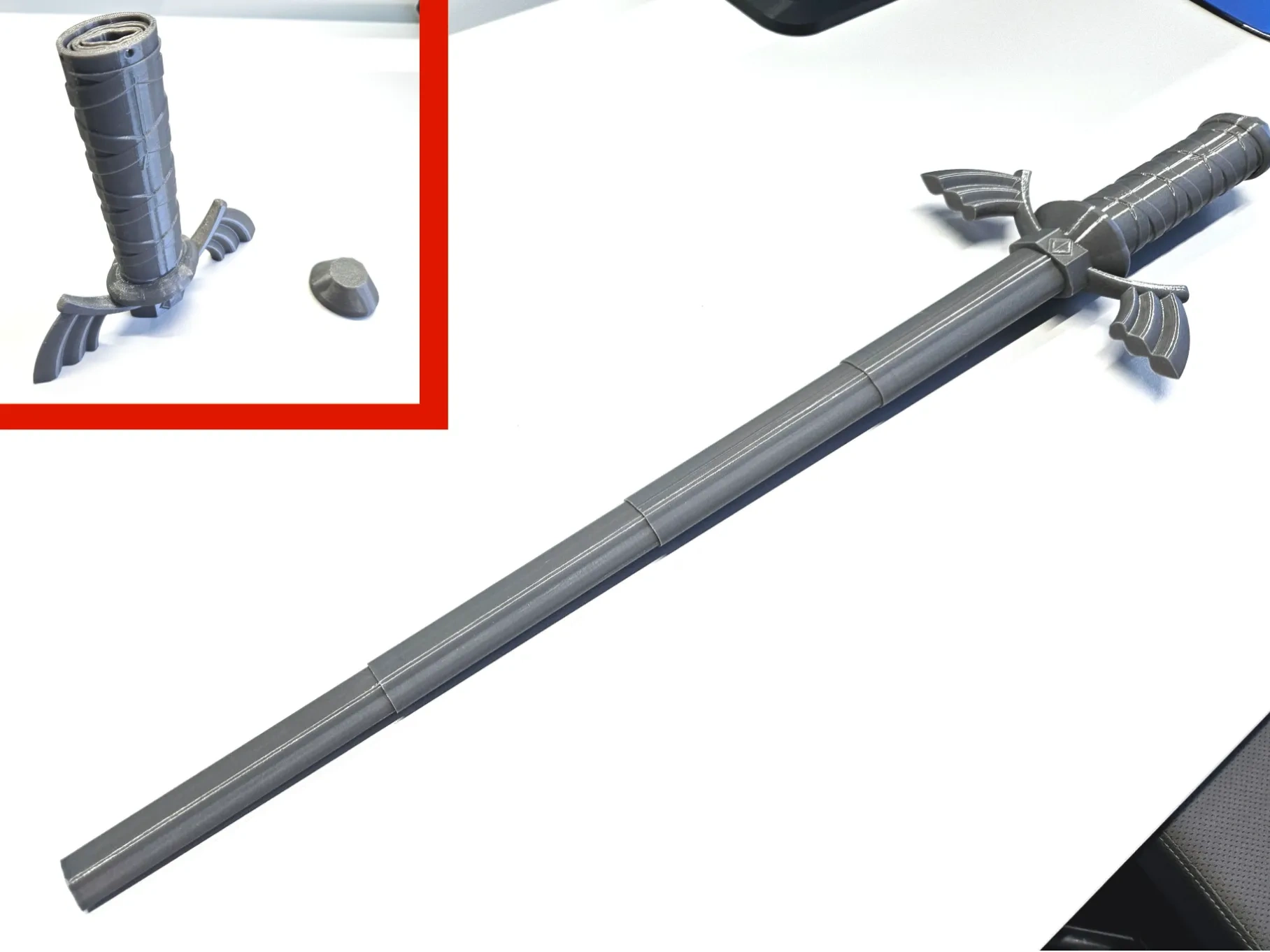 塞尔达传说旷野之息大师剑 - 片刀 来自 New_Kids_Turbo - MakerWorld