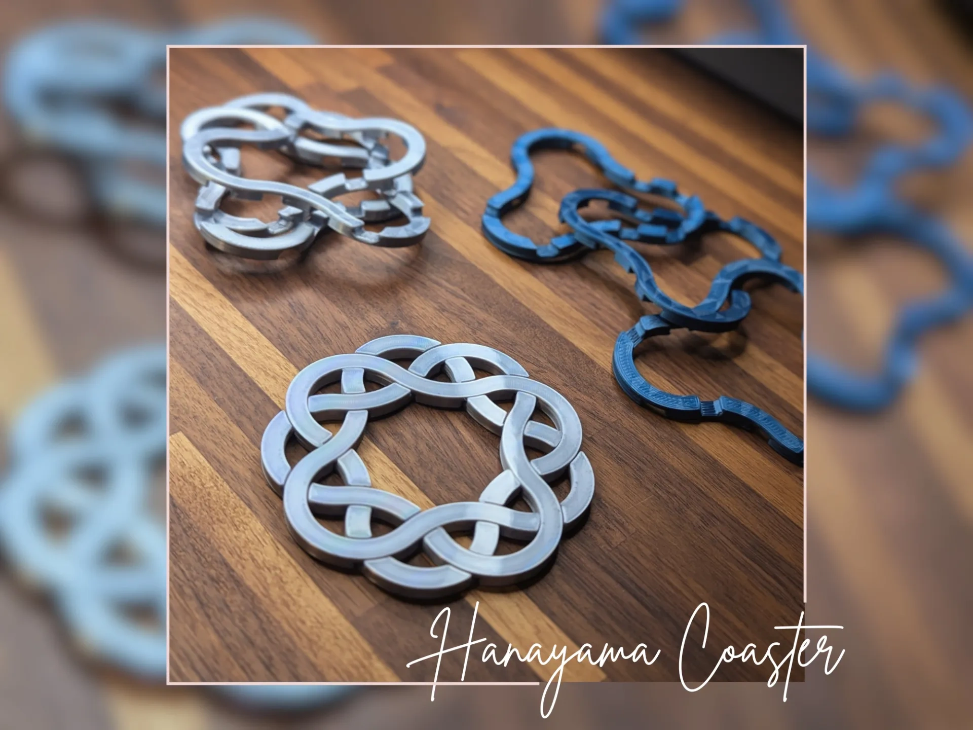 Hanayama Coaster Puzzle 来自 MirkosaMakerWorld：免费下载 3D 模型