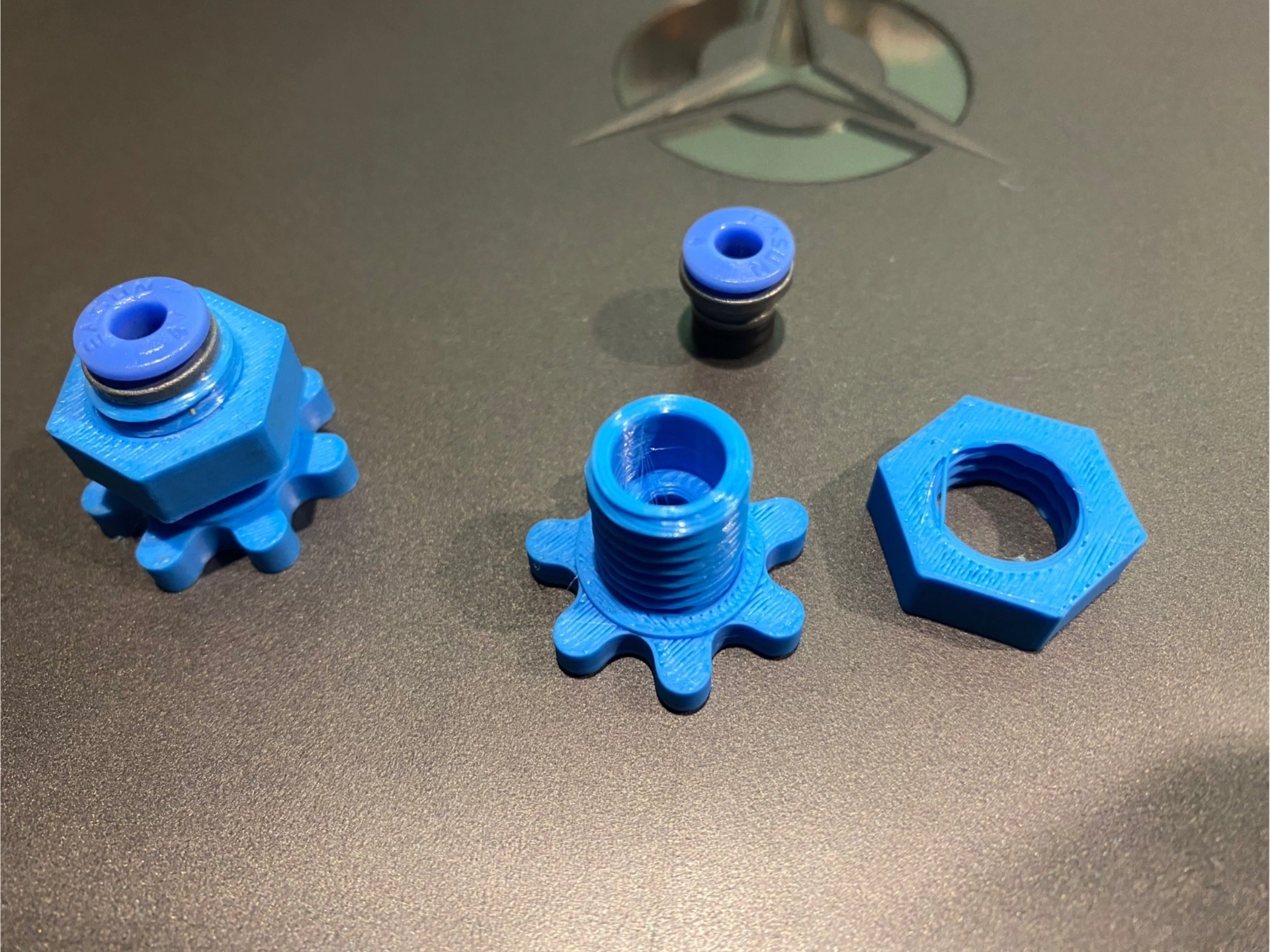 Drying barrel Bowden ECAS04 Connector 来自 Dino J - MakerWorld