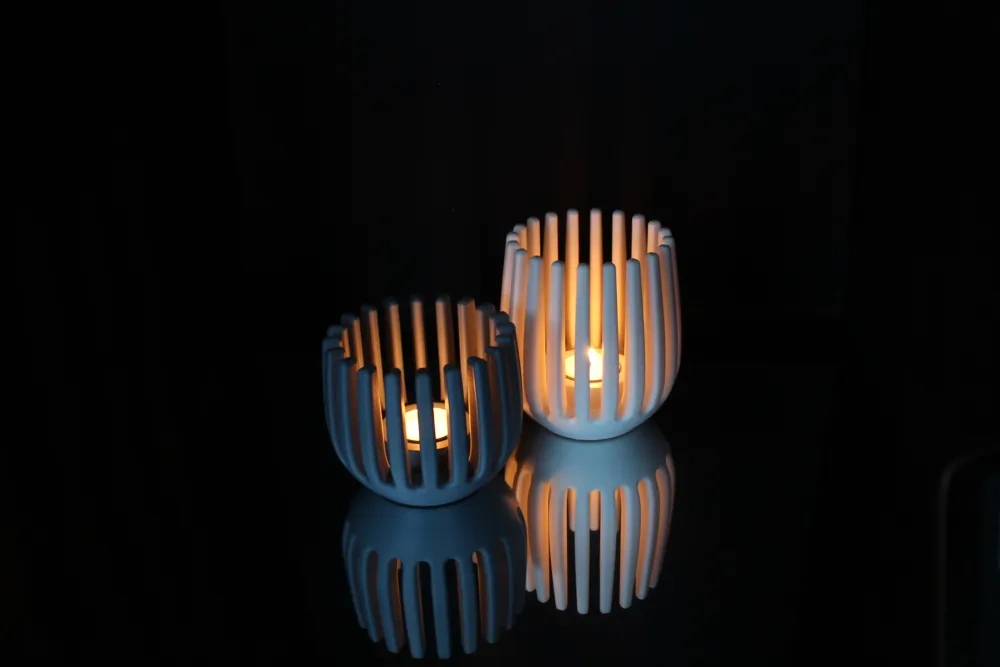 Gladis 烛台 – 柔和灯光，宁静氛围 - 免费 3D 打印模型 - MakerWorld