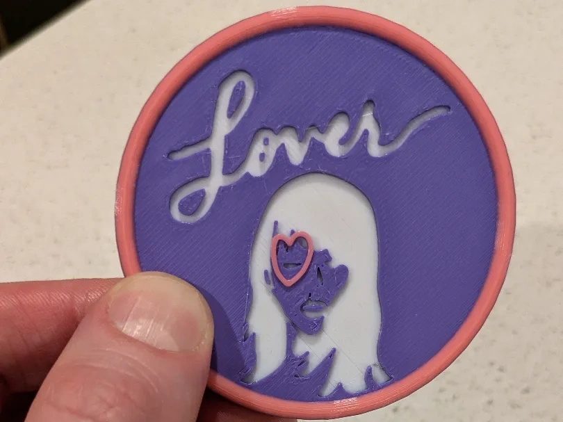 Taylor Swift Lover Token 来自 Bungleboy - MakerWorld
