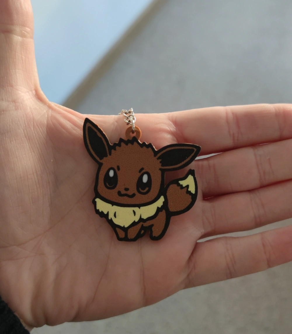 Key chain Eevee 来自 Litolunar - MakerWorld