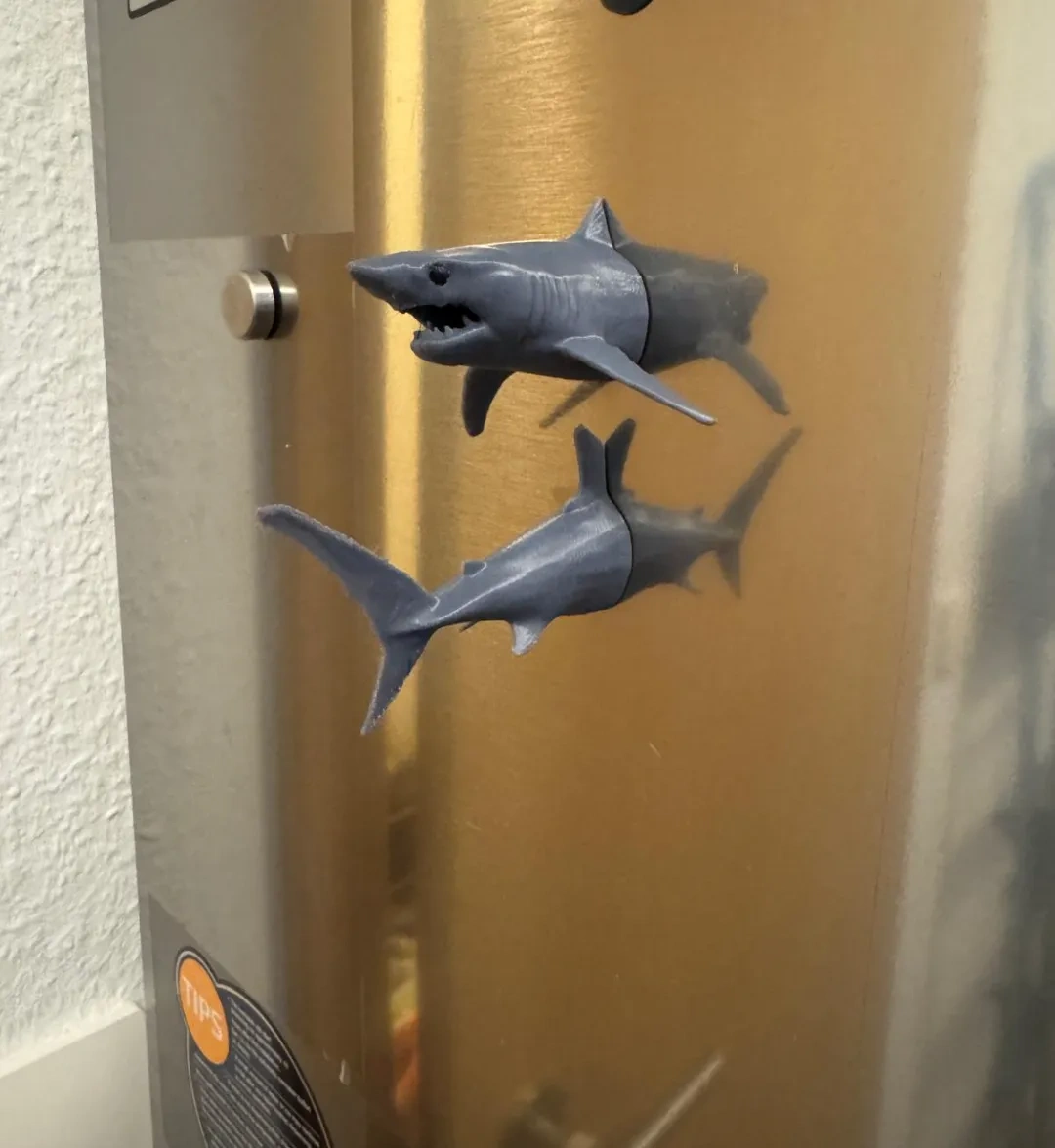 冰箱磁铁 鲨鱼 来自 jonas_ldw - MakerWorld