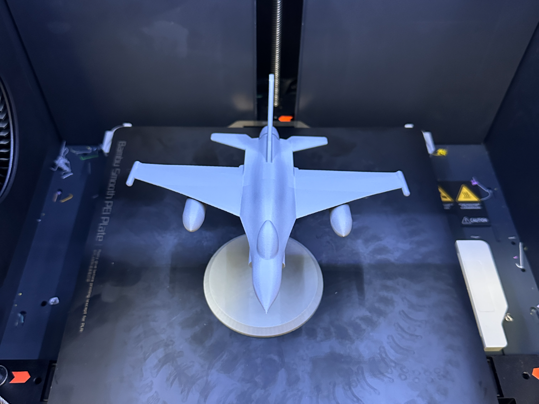 F16战斗机、飞机（带导弹、超级光滑款） 来自 3D Mirage MakerWorld：免费下载 3D 模型