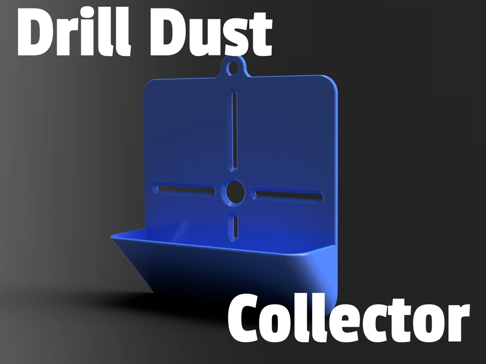 Drill Dust Collector - Simple and Effective 来自 ngprint - MakerWorld