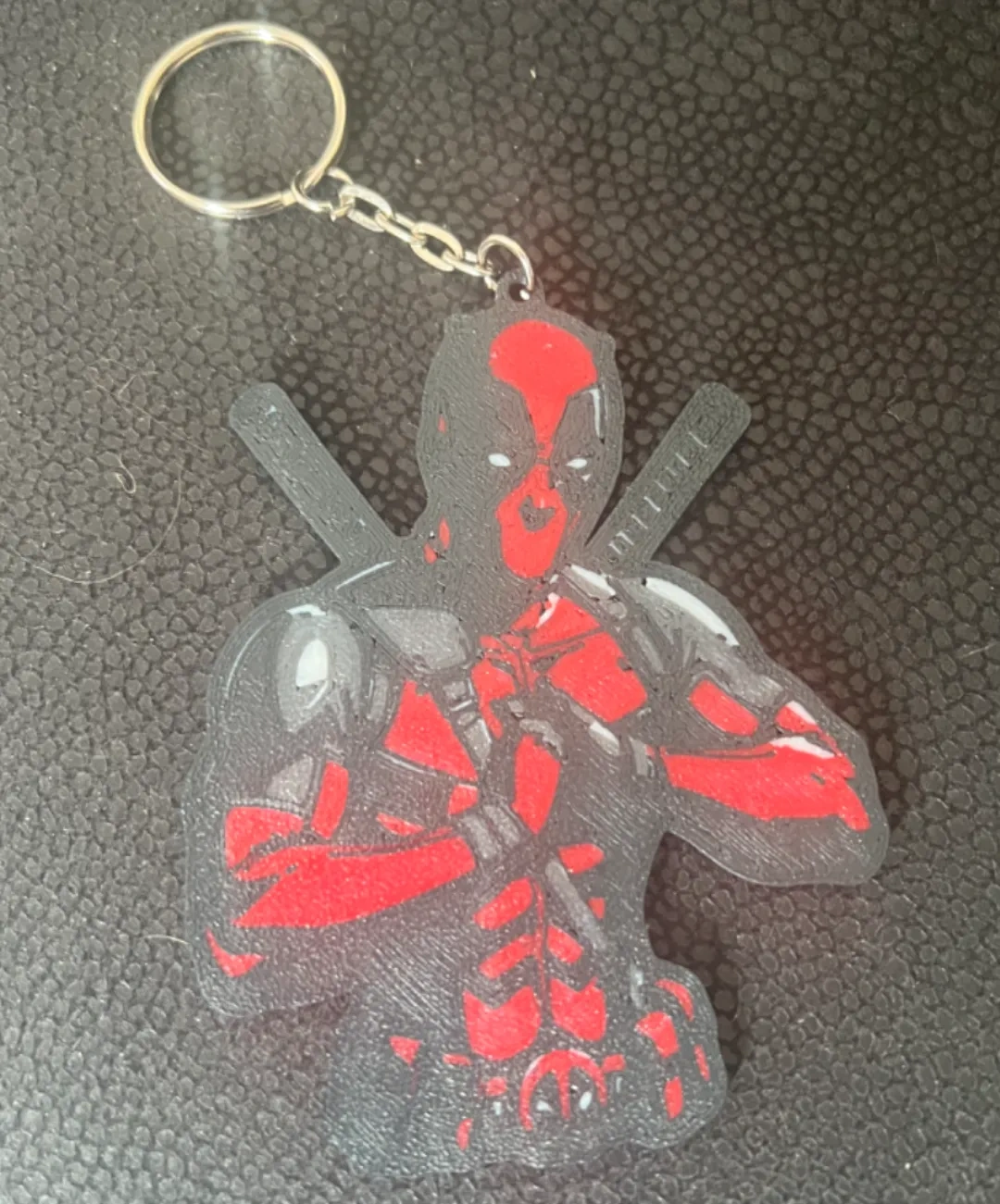 DeadPool Keychain 来自 Tony3d - MakerWorld