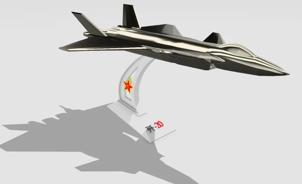 歼20（j20） 来自 3D造物主 MakerWorld：免费下载 3D 模型