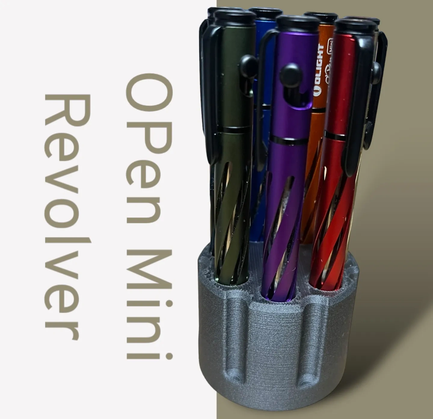 Olight Open Mini 转轮演示器 来自 3D Prints BF - MakerWorld