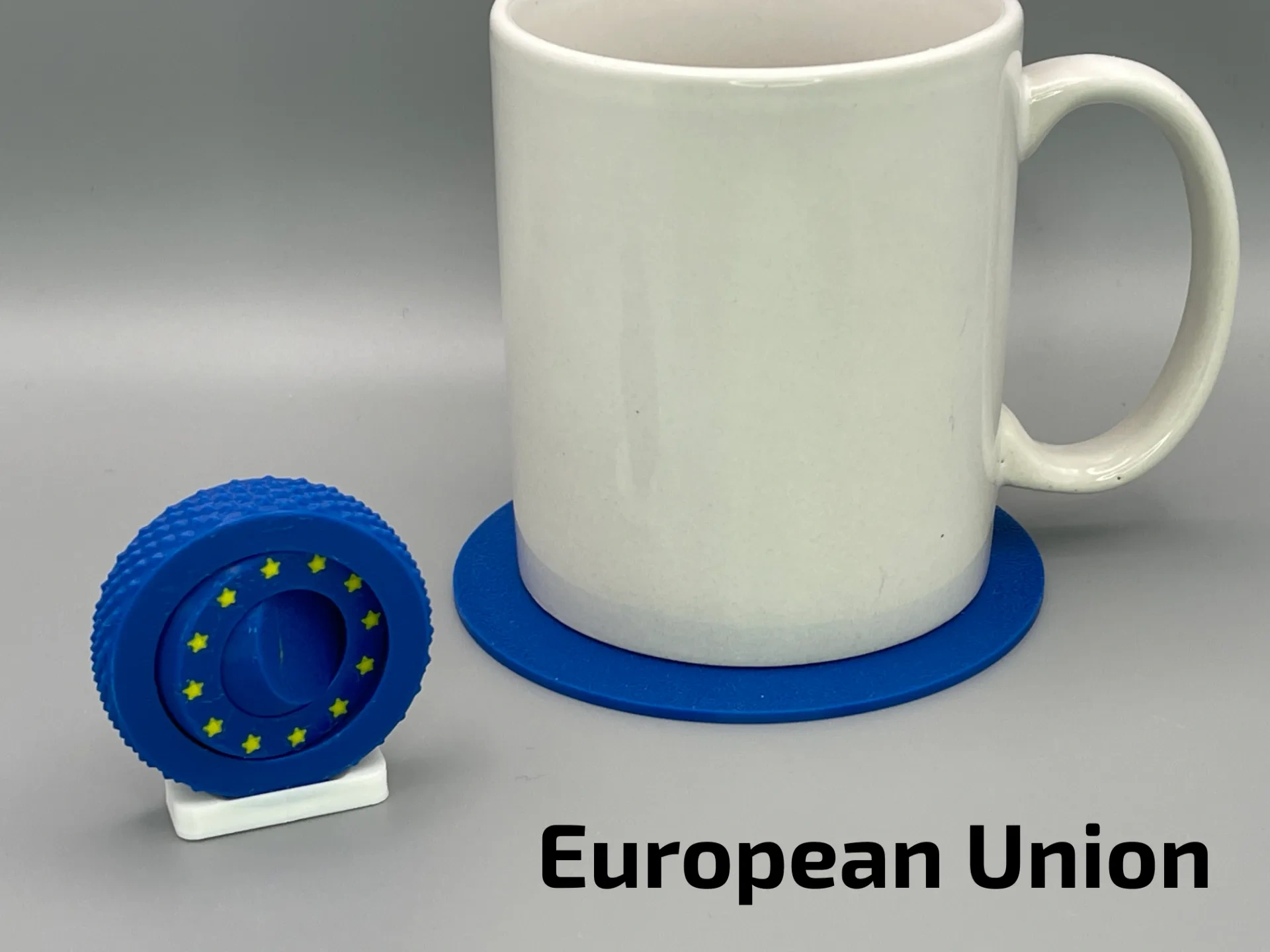 European Union Flag - Textured Gyro Fidget Spinner 来自 MalcTheOracle ...