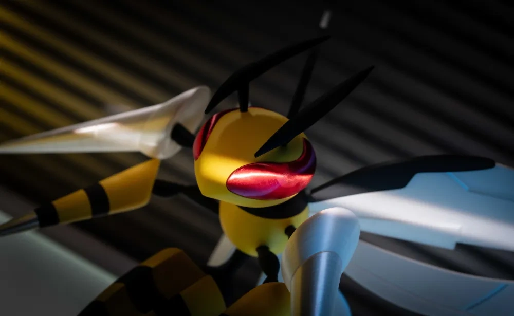 015Beedrill大针蜂mega 来自 Ikeda MakerWorld：免费下载 3D 模型