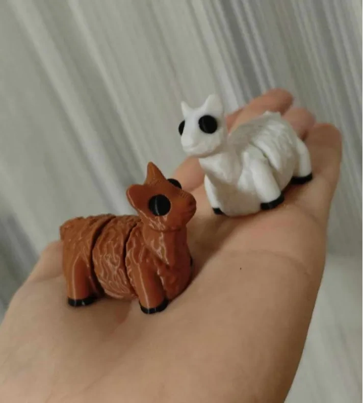 Flexi Lama 来自 Deus Cat - MakerWorld