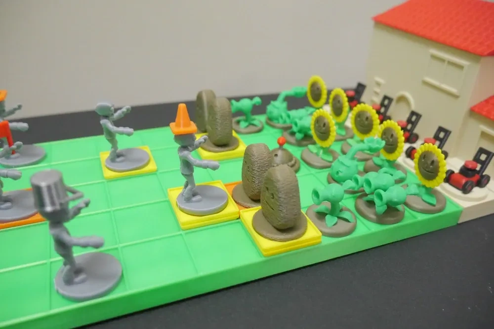 Plants Versus Zombies Board Game - Playable! 来自 vorkosigan78 MakerWorld ...