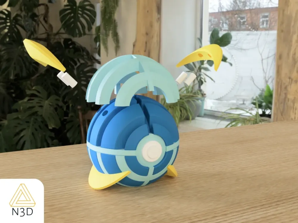 Beast Ball - Pokemon Pokeball collection 来自 N3D - MakerWorld