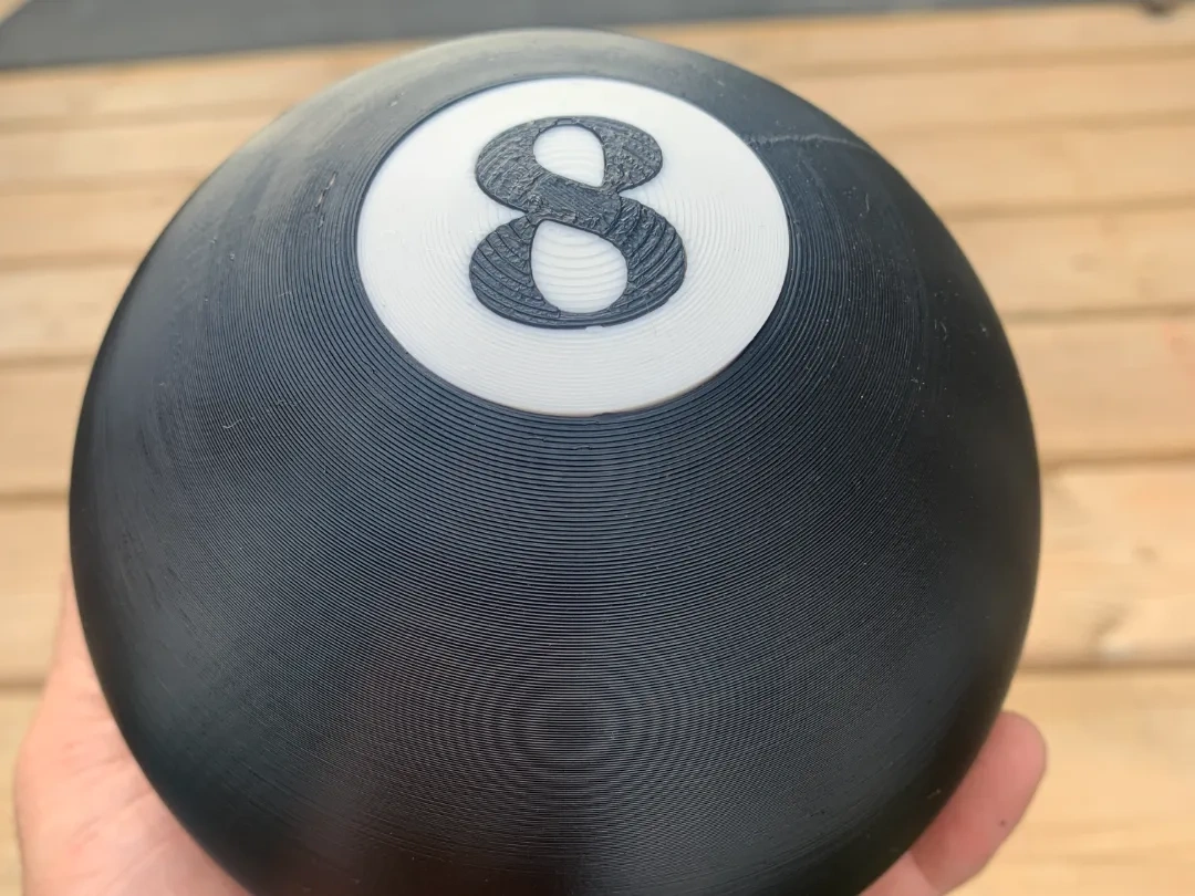 Magic "Tragic" 8-Ball Fortune Telling Device 来自 Zzz3DSelkirk - MakerWorld