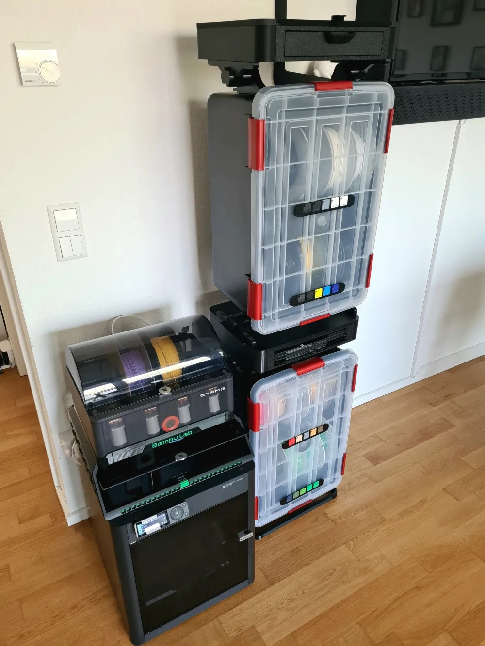 [BaBo duo] filament box module 来自 Willi 3D MakerWorld：免费下载 3D 模型