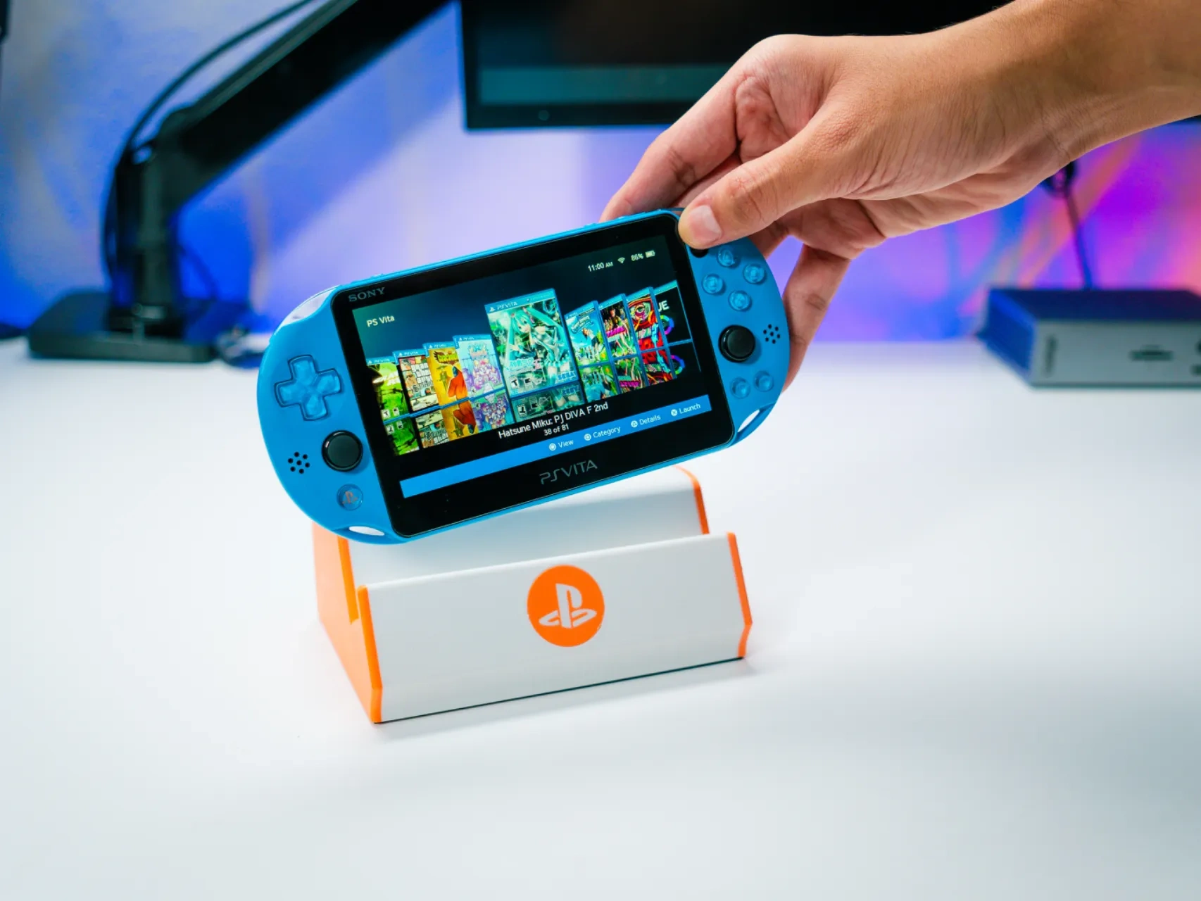 PSV自制电视底座 来自 Dammit Jeff MakerWorld：免费下载 3D 模型