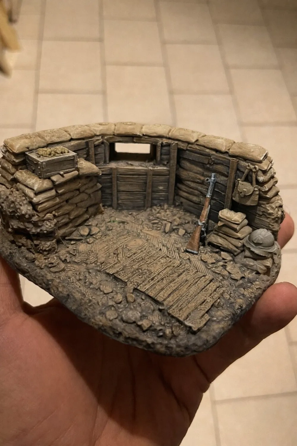 1418 32毫米 战棋游戏 DND 战壕 第1部分 - 免费 3D 打印模型 - MakerWorld