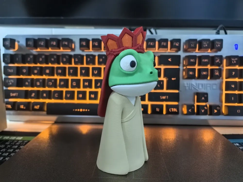 浪浪山：蛤蟆精 来自 Rocket Luo MakerWorld：免费下载 3D 模型