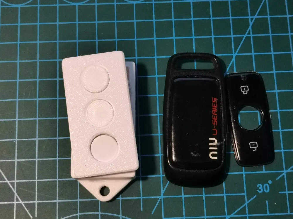 小牛U1电动车钥匙壳 - 免费 3D 打印模型 - MakerWorld